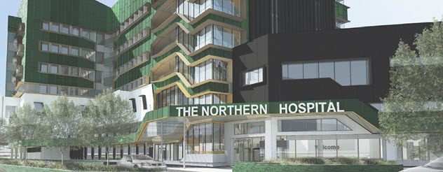 Topping out celebration at Northern Hospital | VHBA