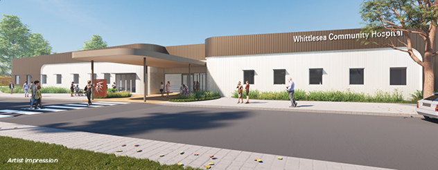 Designs released for the City of Whittlesea Community Hospital | VHBA