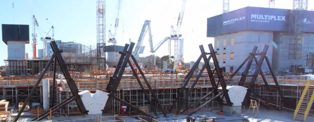 V-columns installed at the new Footscray Hospital | VHBA