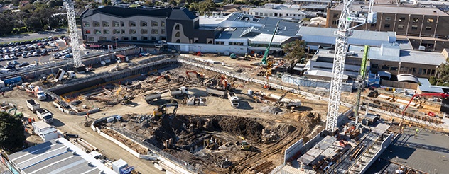 Frankston Hospital redevelopment reaches one year construction mark | VHBA