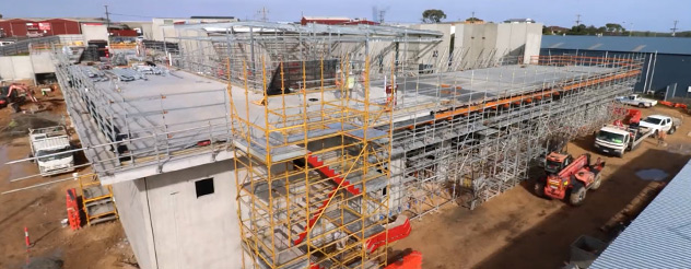 Warrnambool Base Hospital RLDC nears structural completion | VHBA