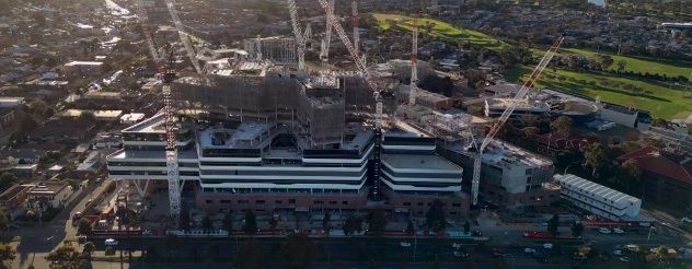 New Footscray Hospital reaches maximum height | VHBA