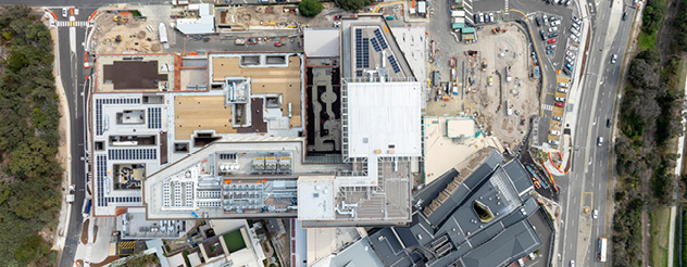 Helipad structurally complete on Frankston Hospital redevelopment | VHBA